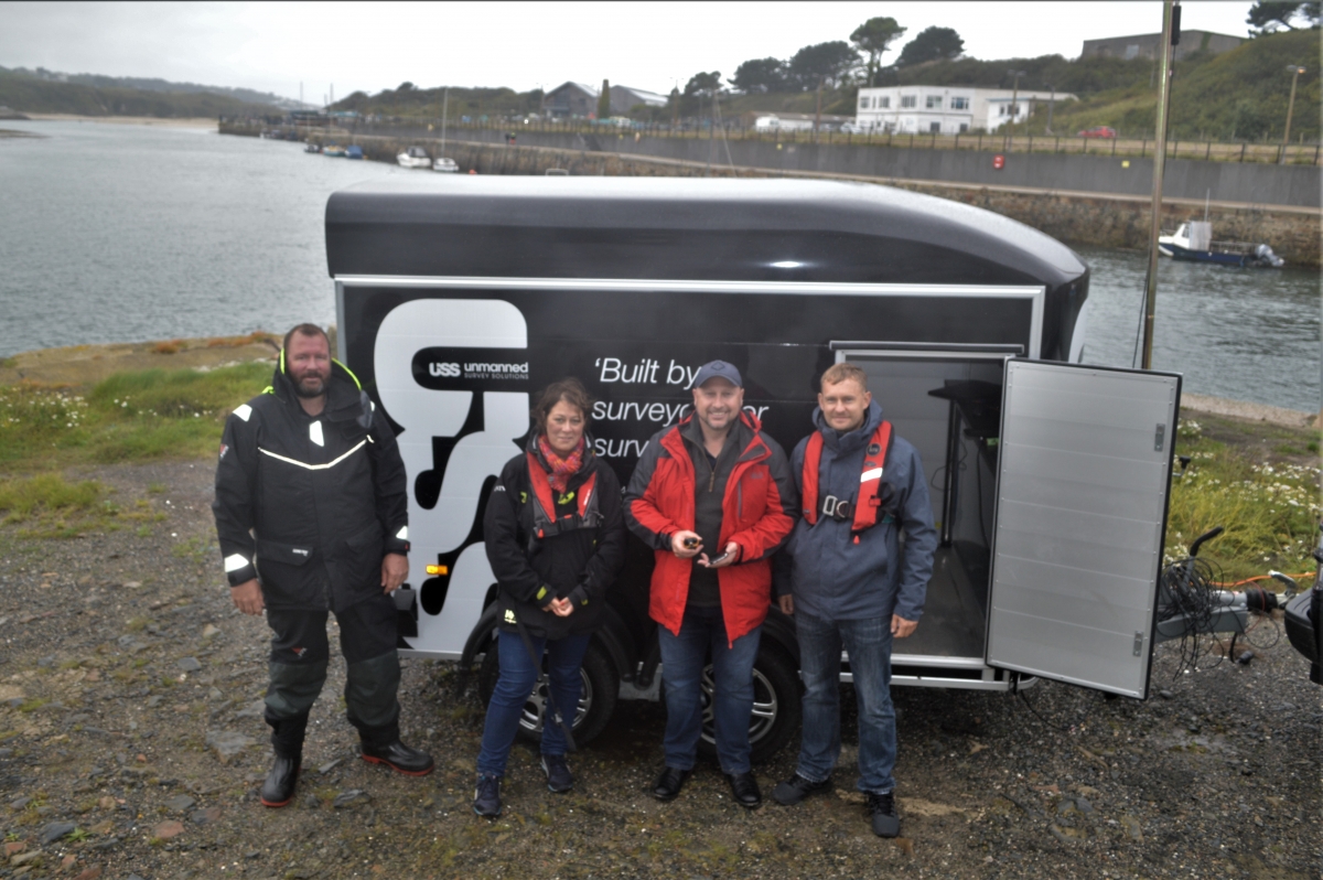 World's First MBES Training using USS Inception Class USV | Unmanned ...