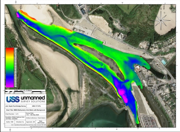MBES Bathymetry matrix | Unmanned Survey Solutions